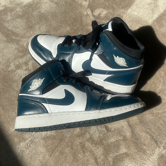 Nike | Shoes | Nike Air Jordan Mid Armory Navy | Poshmark